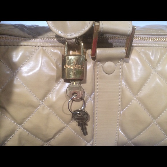 CHANEL | Bags | Rare Vintage Chanel Quilted Pvc Weekender | Poshmark